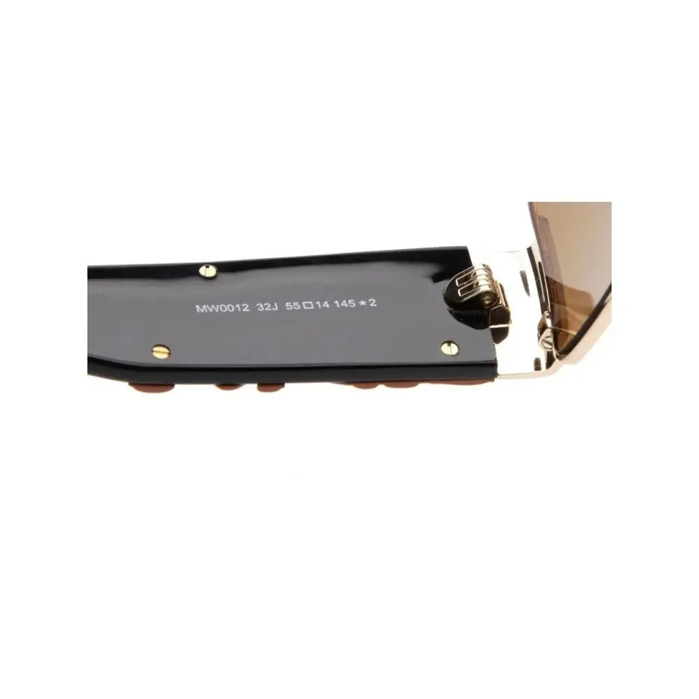 MCM | Accessories | New Mcm Mw02 32j Gold And Black Frame Sunglasses ...
